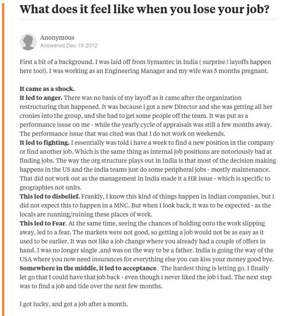 Are you ready to deal with a job loss?