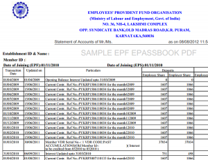 EPF e-Passbook – Check Employee Provident Fund Balance Online