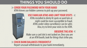 10 steps to ensure safety of your ATM/Debit/Credit Card usage